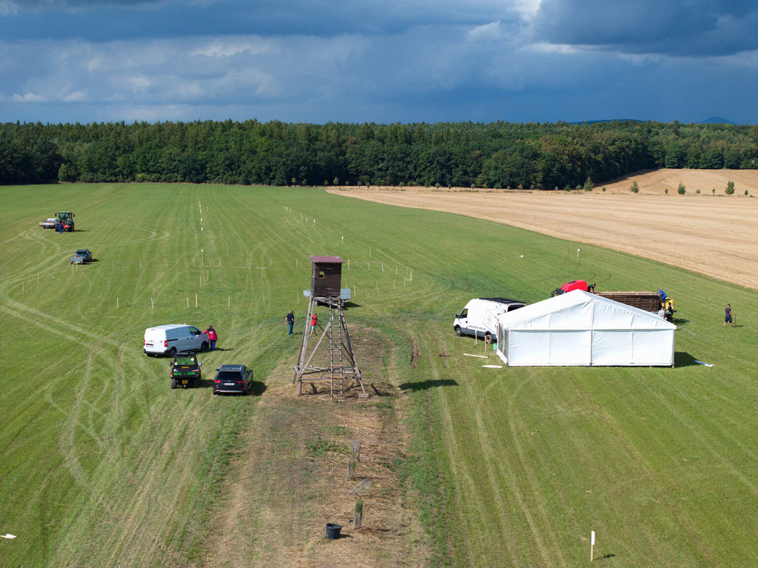 World Ploughing 2025 – Practise Days From Above – World Ploughing ...